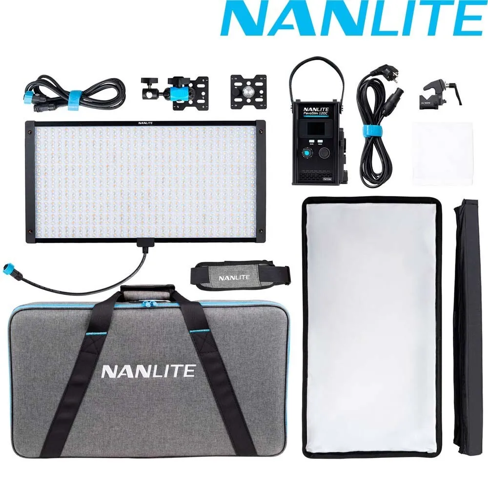 Kit Iluminación Full Entrevista - Nanlite FC500B + Pavo Slim + Pavo ...