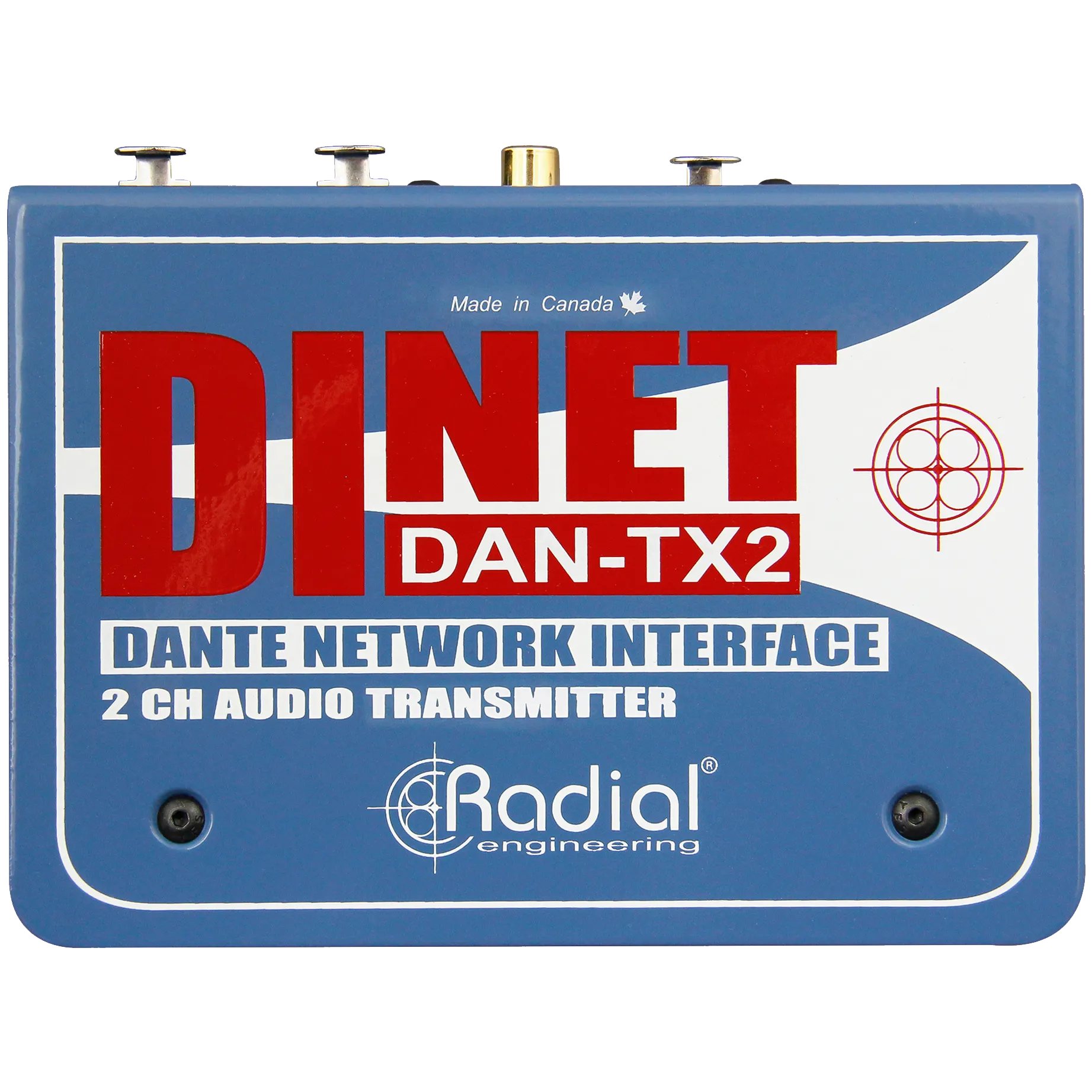 Radial DINet TX2 Dante Transmitter | FP Rentals | Pro rentals in audio ...