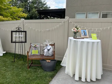 Firefly Event Rentals Table and Chairs