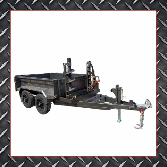 #HD1 Heavy Duty Car Trailer with Hand Winch | Adelaide Trailers