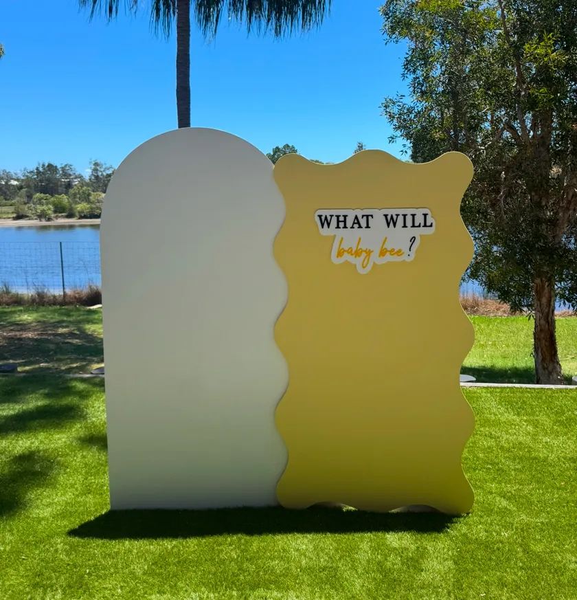 Party Backdrops & Event Signage Hire Bundaberg | Party Decor | My ...