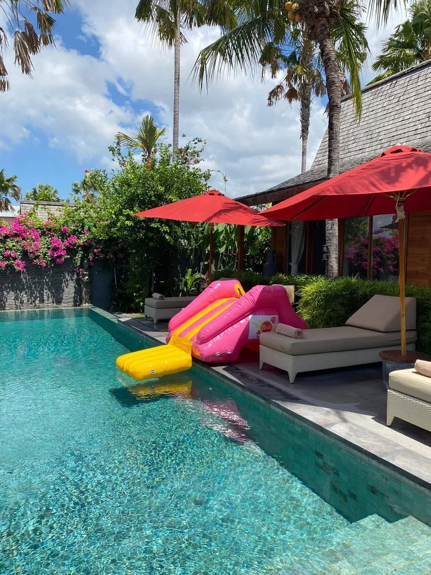 Pool Time - Waterslides | Bali Kidz Hire